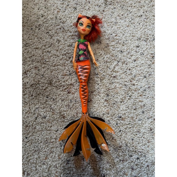 monster high | Toys | Monster High Doll Great Scarier Reef Toralei ...